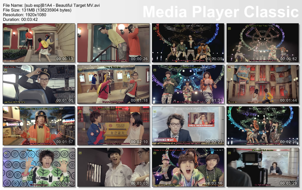 LLTKpop: **[MV] B1A4 - Beautiful target