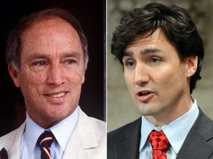 Canadian, I am: Like Father, Like Son. Big Chief Tear in Eye Trudeau