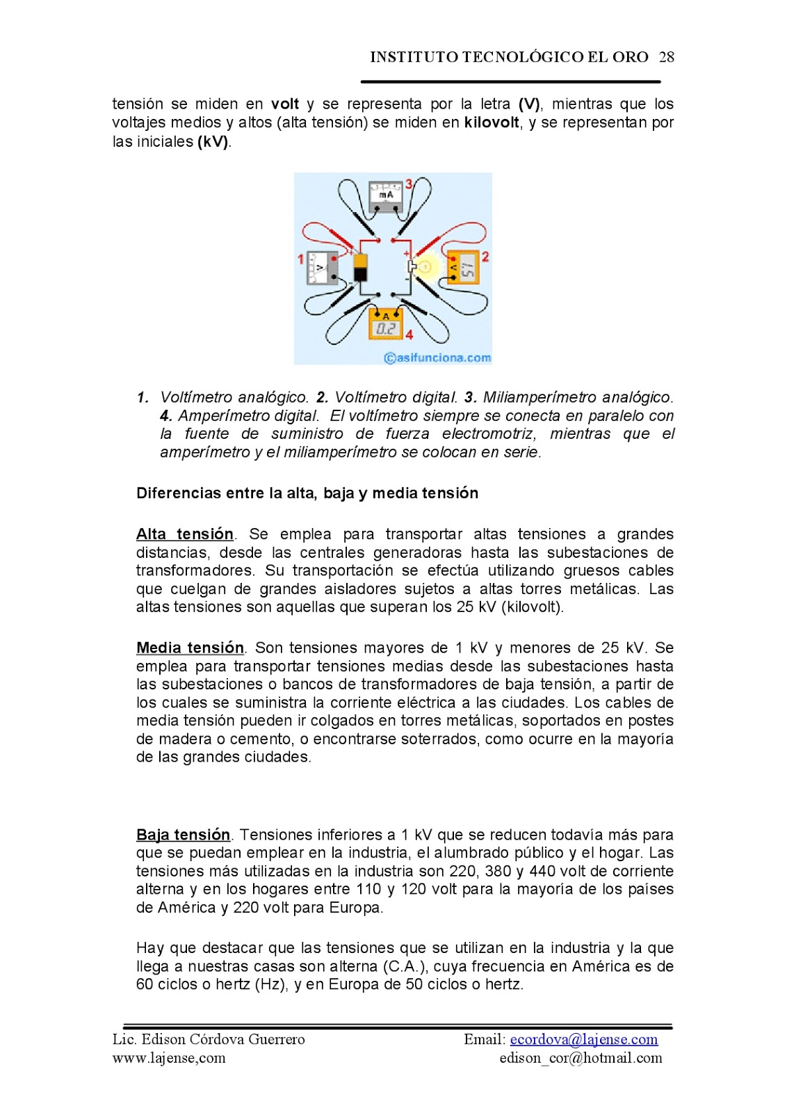 Construye Tu: Modulo de Electricidad Basica