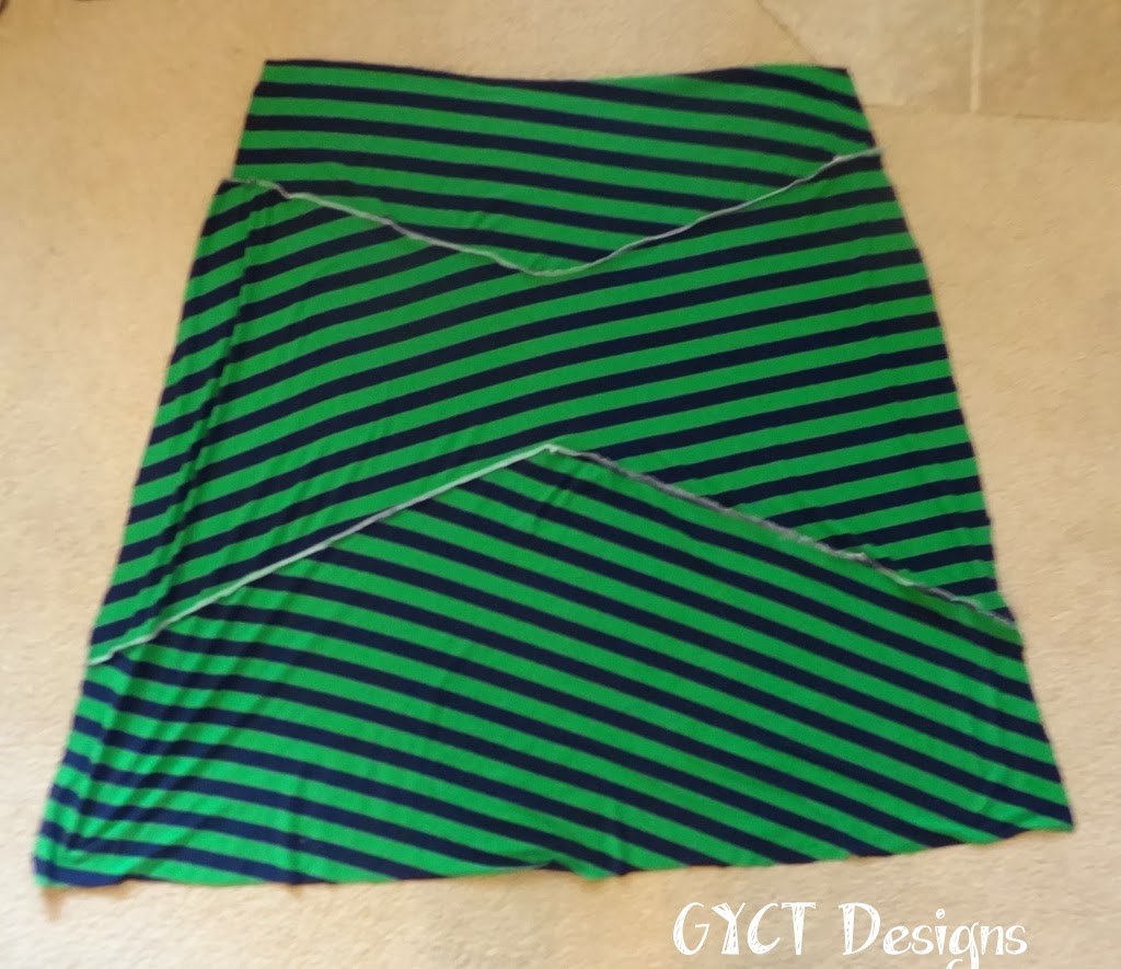 Diagonal Maxi Skirt Tutorial | Sew Simple Home