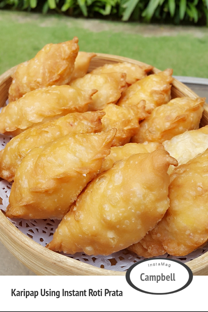 Hani's Kitchen: Karipap Using Instant Roti Prata