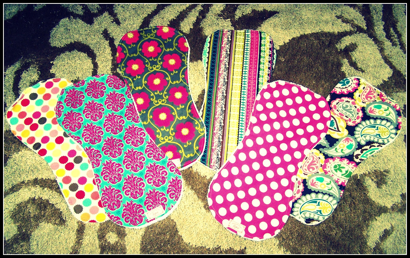 Simply Divine Designs: Burp Cloths