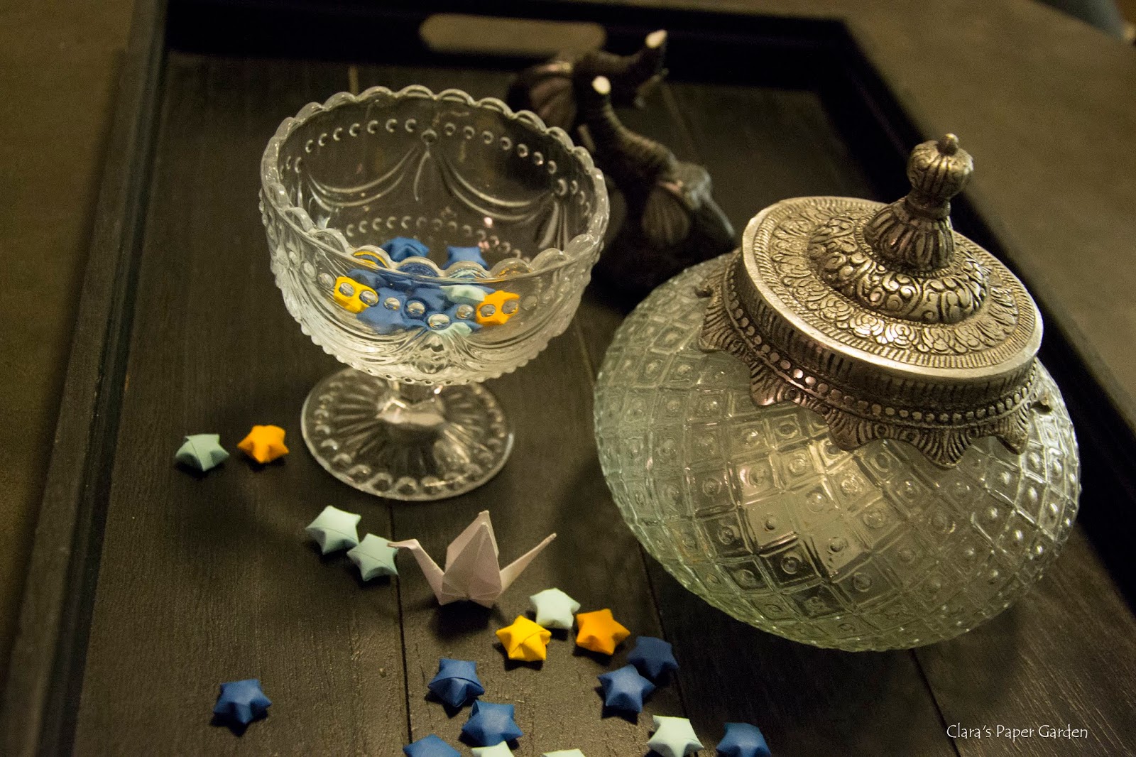 A crane and a couple of lucky stars