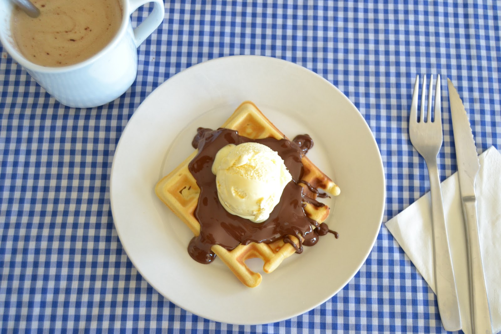 La chica de la casa de caramelo: Gofres caseros