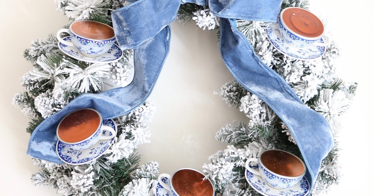 How to make your own teacup wreath - Eleven Gables