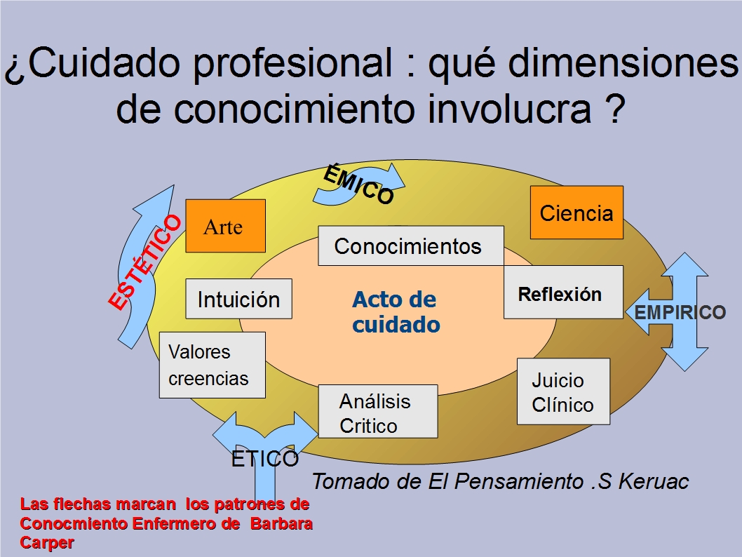 Epistemologia MEC Fenf: Sobre los Patrones de Conocimiento Enfermero de ...