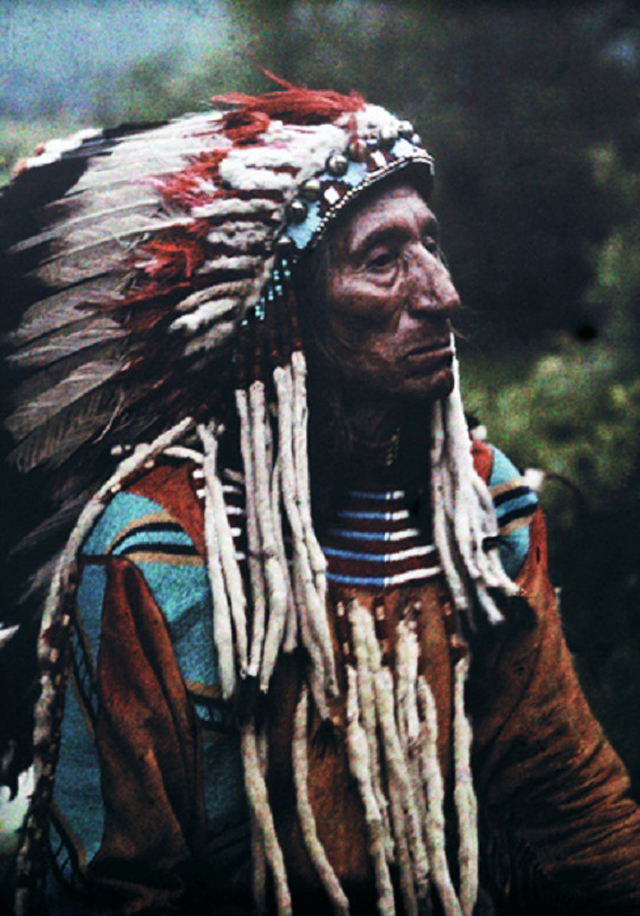 29 Rare Vintage Autochrome Photos of Native Americans in the Early 20th ...