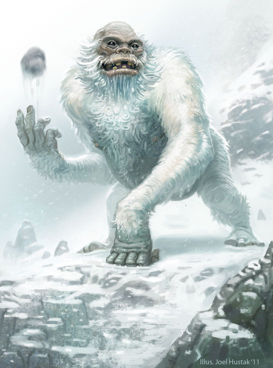Joel Hustak Illustration: Yeti