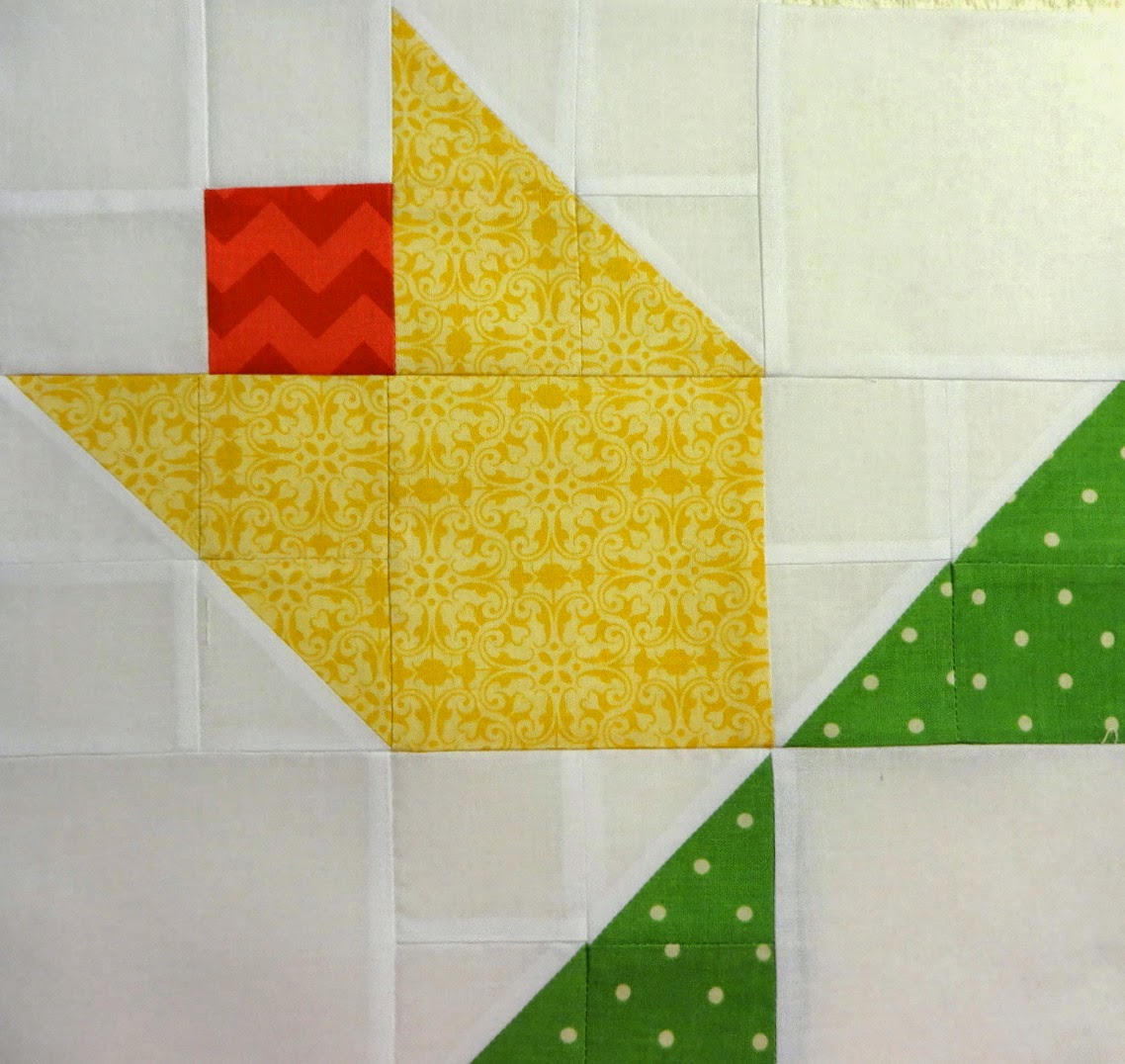 Blossom and Bev: Another Triangle Block - a Flower - and a GREAT ...