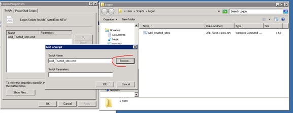 E-Tech: Adding Trusted Sites through Group Policy