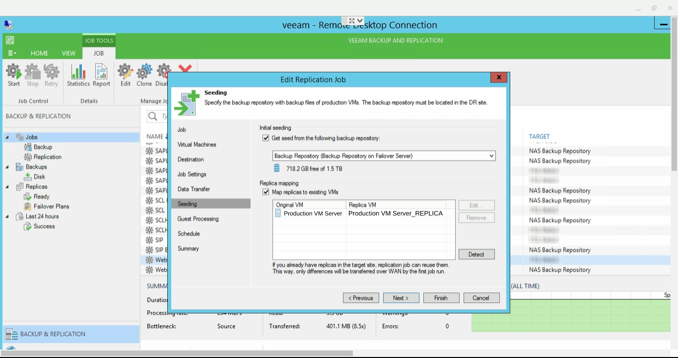 The OptionKey Blog: Setting Up Veeam Backup and Replication in a Hyper ...