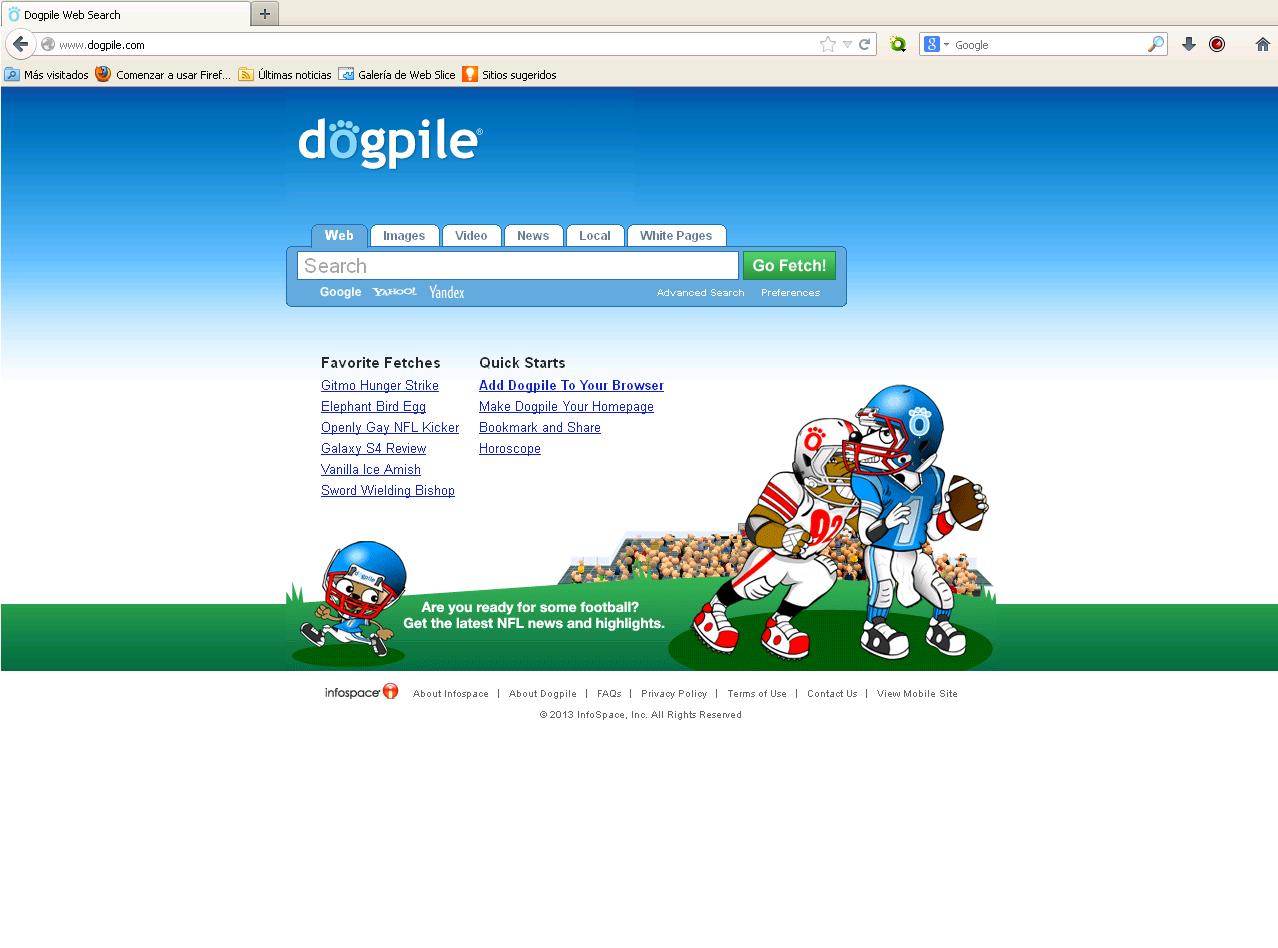 Eliminar Dogpile.com - Solucionavirus.com