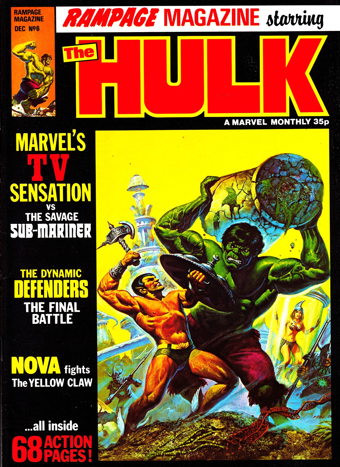 STARLOGGED - GEEK MEDIA AGAIN: 1978: RAMPAGE MAGAZINE (Marvel UK)