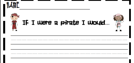 Ms.M's Blog: Argh, Some Pirate Fun For You