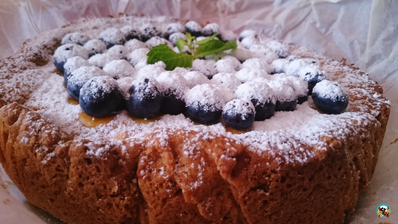 Pastel alemán con arándanos - ¡Huele Bien!