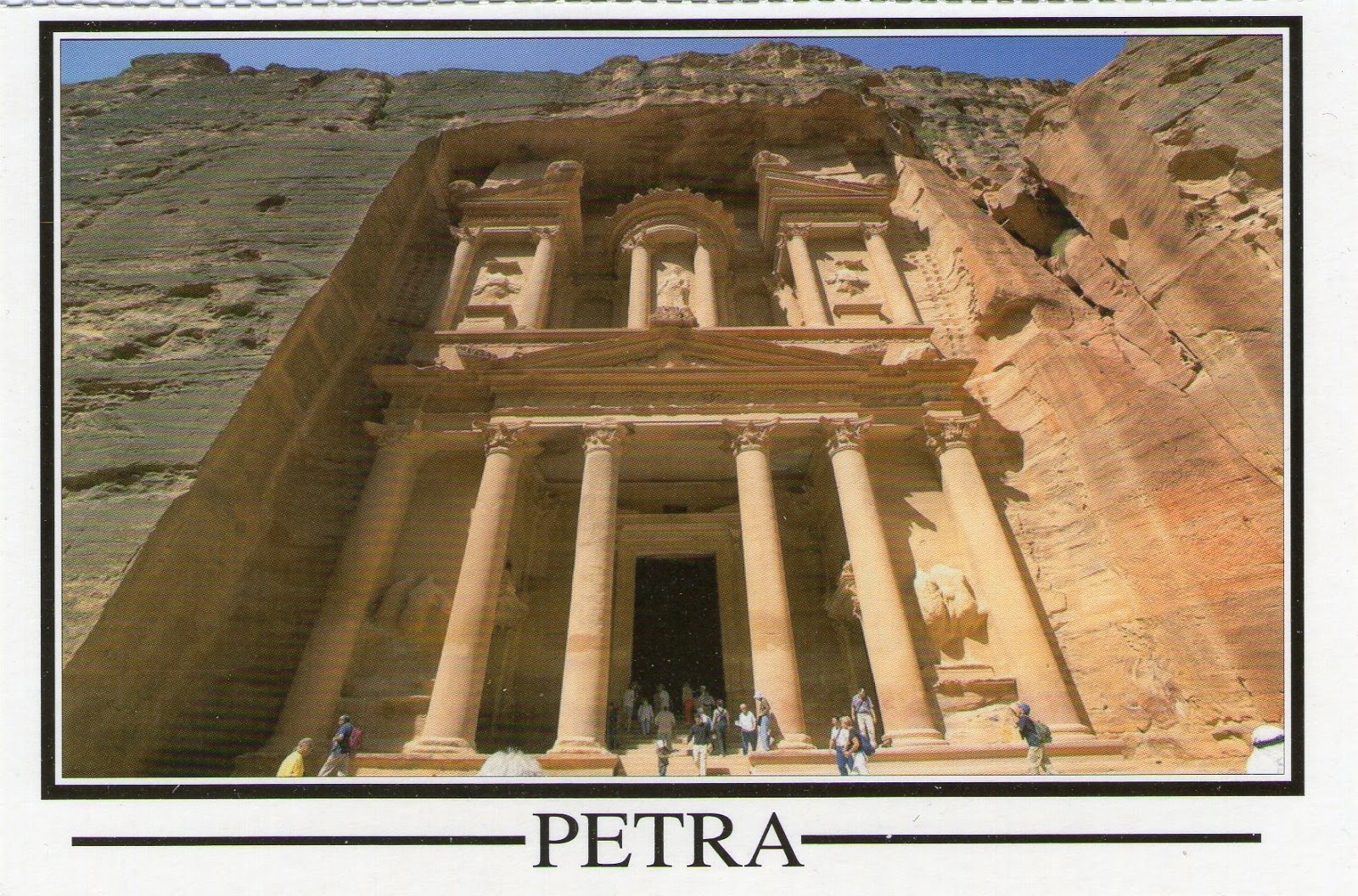 My Postcard Collection: Petra. Jordan.