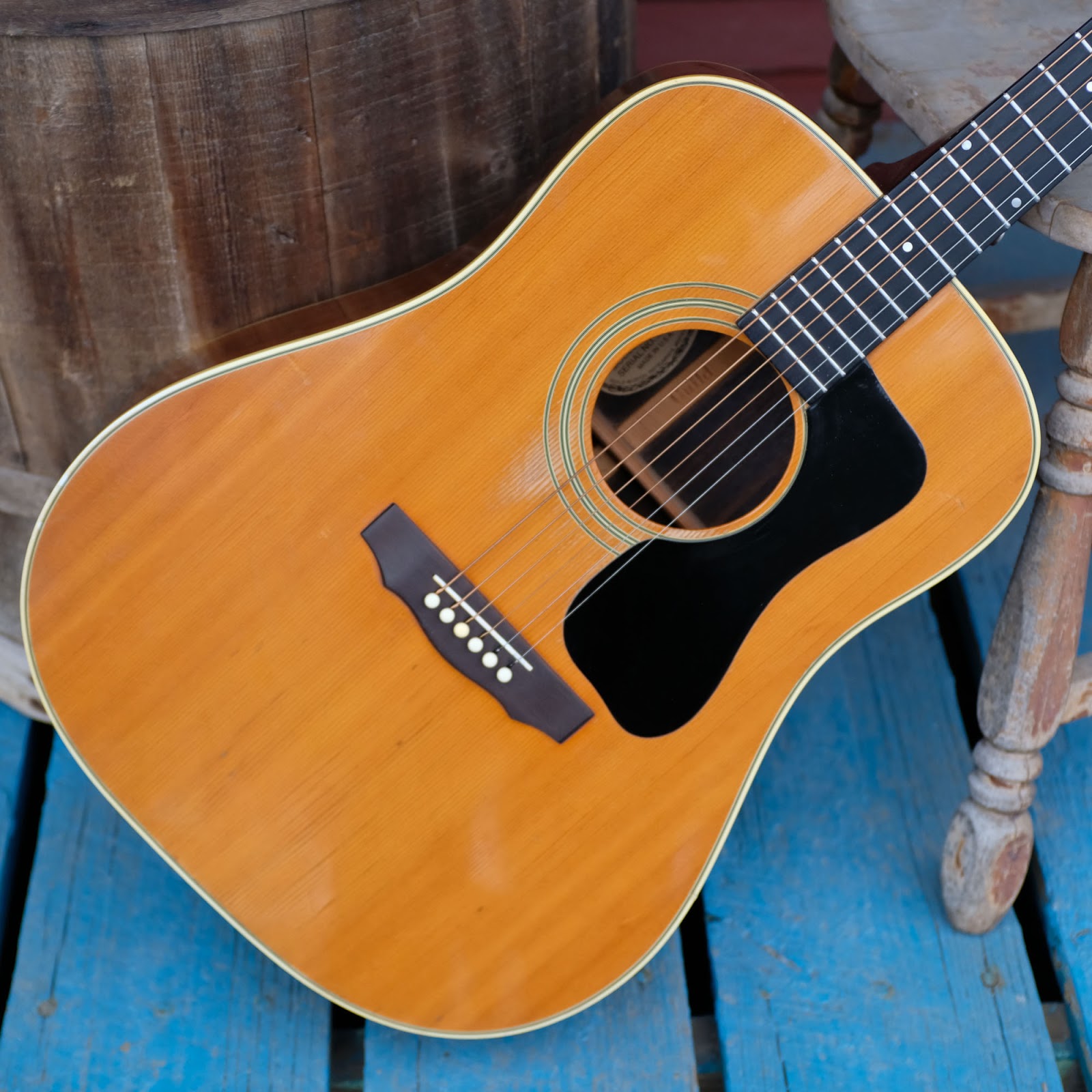 1976 Guild D-50NT Dreadnought Guitar