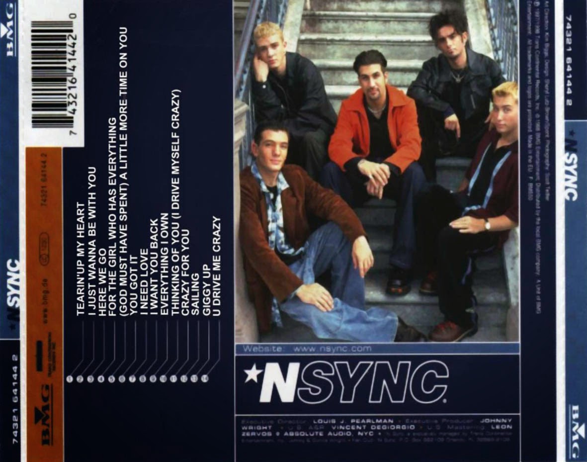 Mundo Dos Encartes / World Of Booklets: NSYNC - NSYNC (European Edition ...