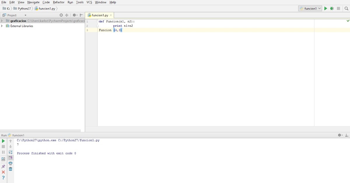 Graficación - Carlos Ernesto Guzmán Rubio: Ejemplos Python: Funciones
