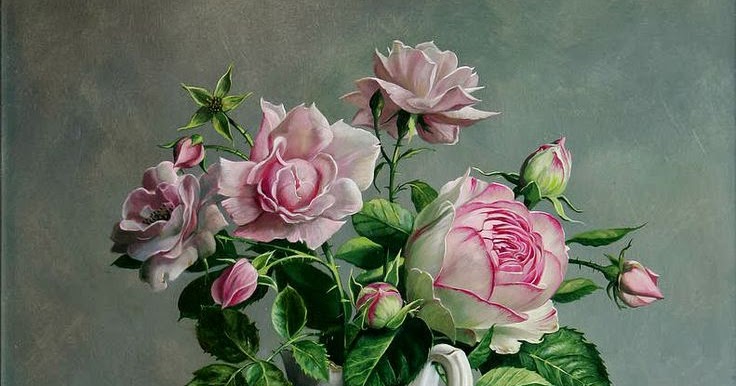 Dunia Lukisan JAVADESINDO Art Gallery: >> 10 LUKISAN BUNGA MAWAR PALING ...