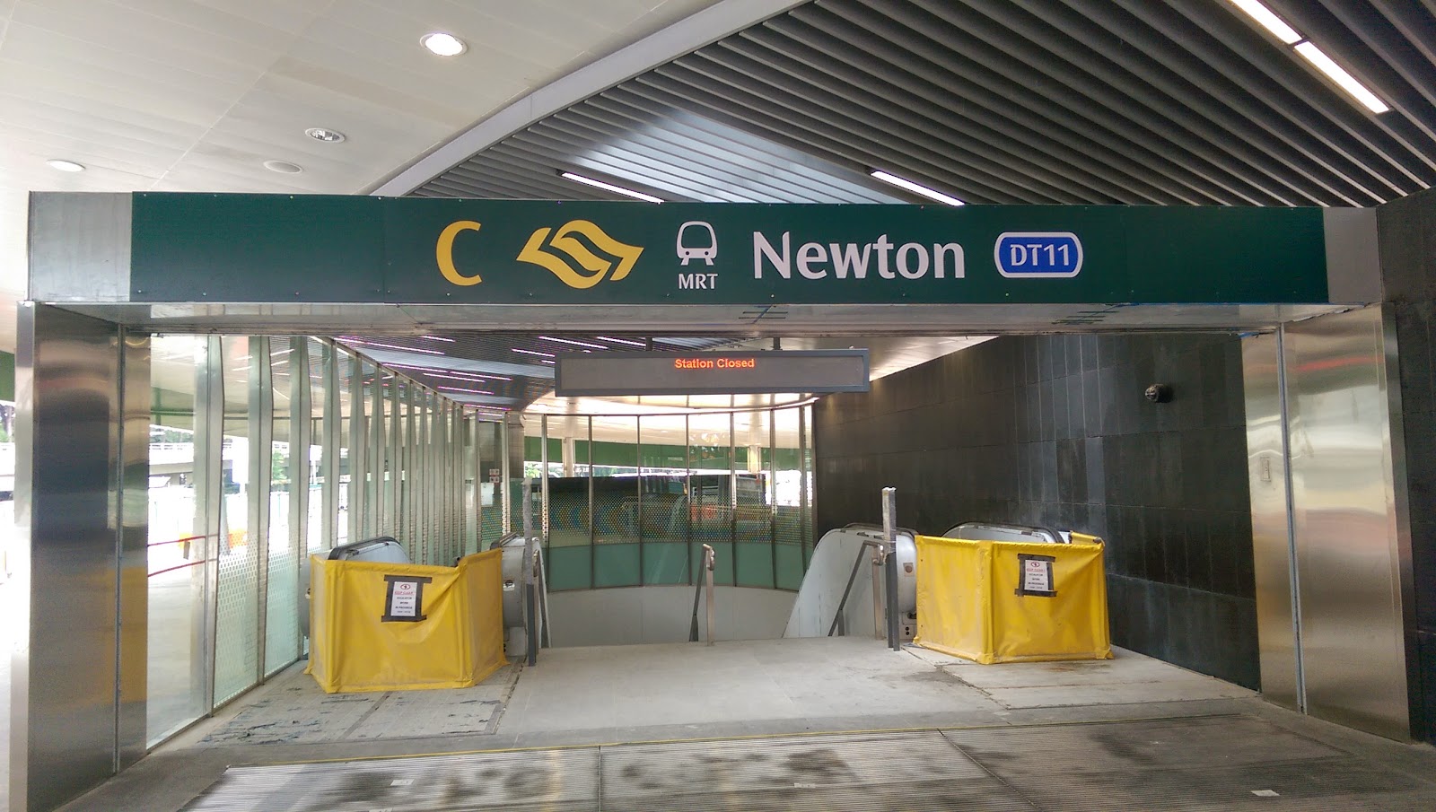 Downtown Line Construction: Newton - T.O.P