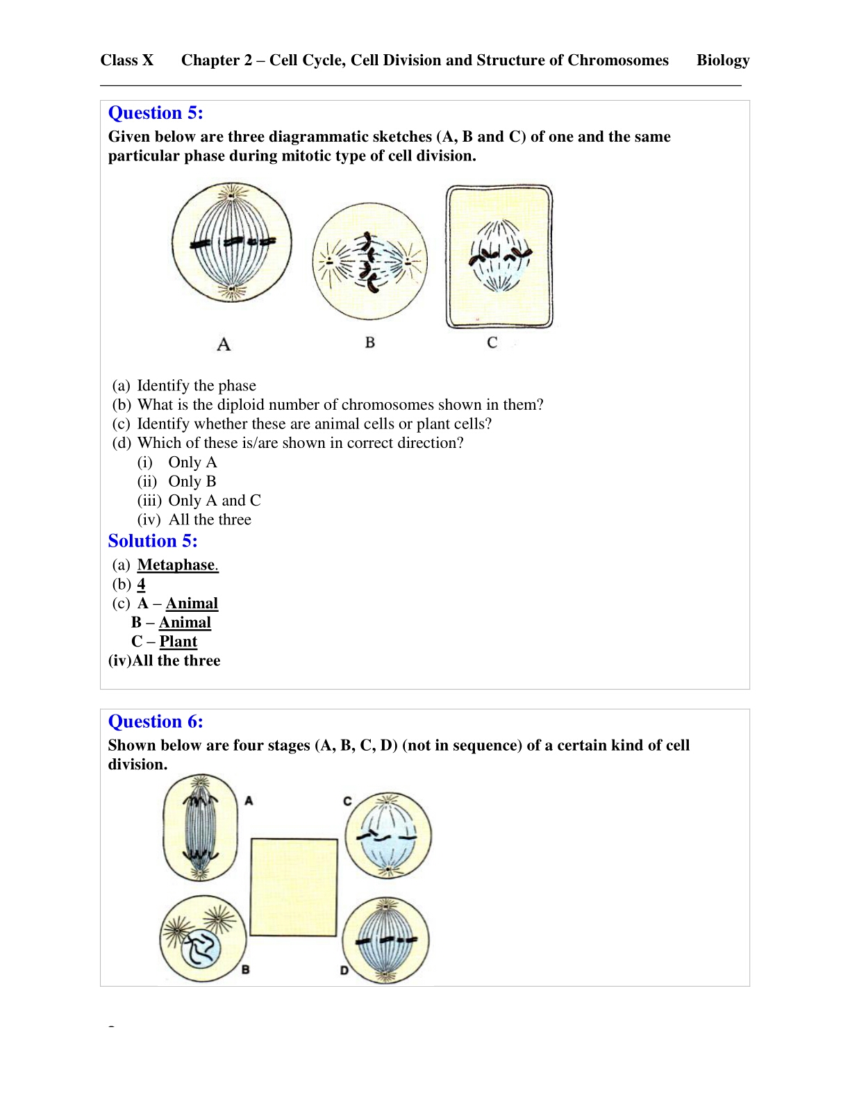 ICSE Concise Biology Class 10 Chapter 2 - ICSE HUB