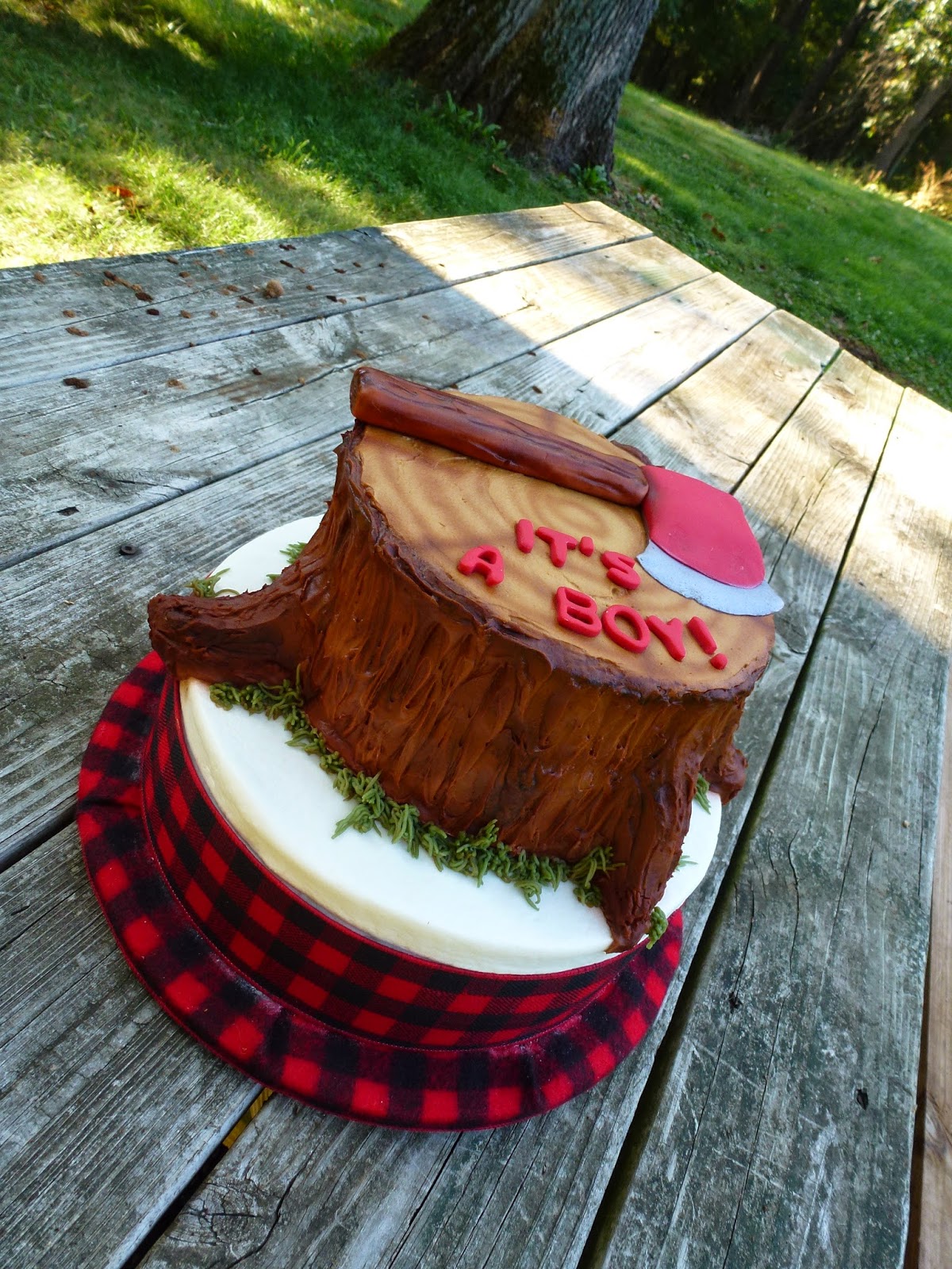 Cakes By Chris: Lumberjack Baby Shower
