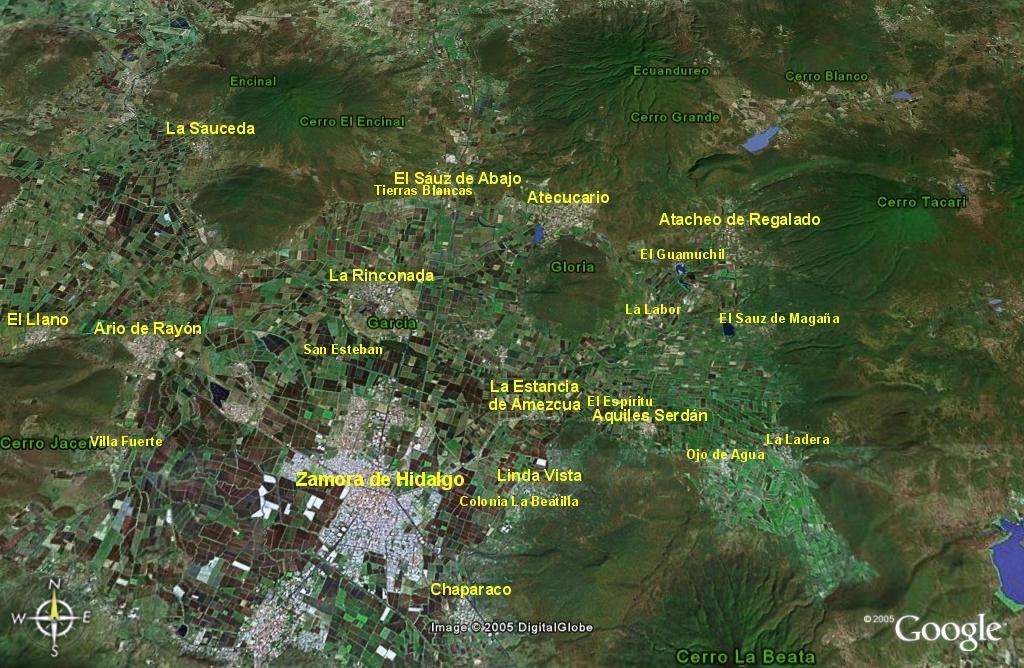Jaime Ramos Méndez: Municipios de la Región Zamora - Zamora