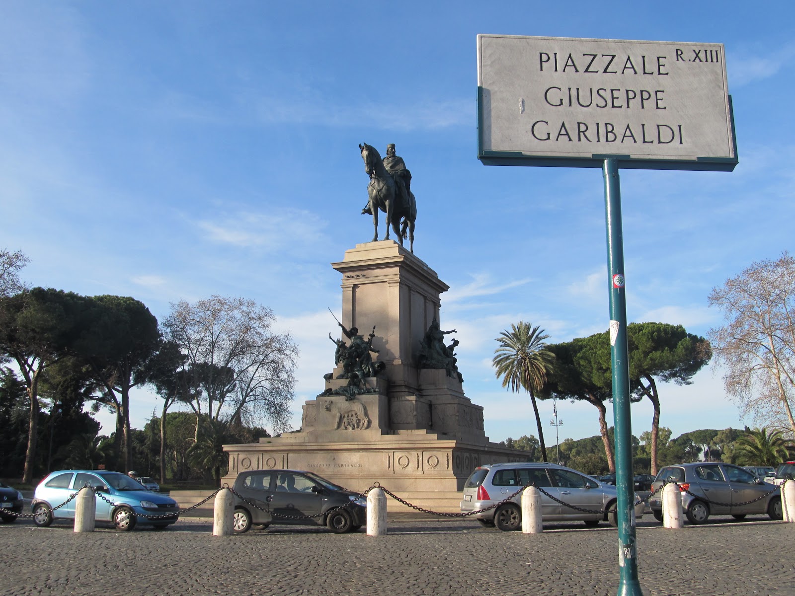 The Art and Architecture of Rome: Piazza Garibaldi