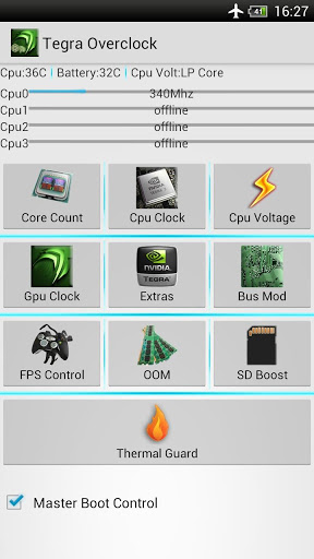 Tegra Overclock v1.6.0a APK - Ứng dụng ép xung cho thiết bị Android ...