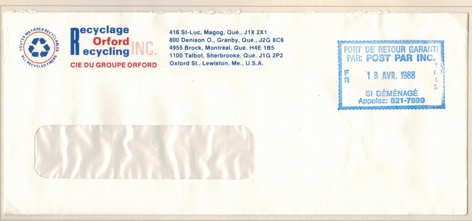 Postal History Corner: January 2013
