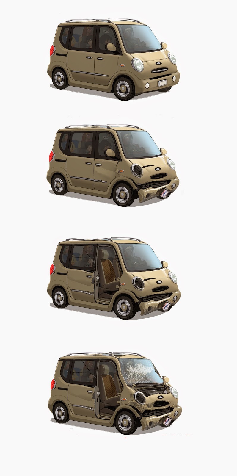 the art of kevin nelson: from Big Hero 6, Wasabi's van and a timeline ...