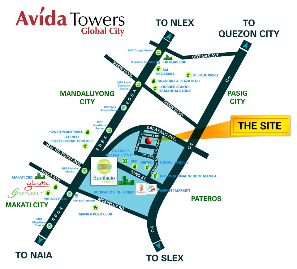 Avida Condominium Developments: Avida Towers BGC 9th Avenue