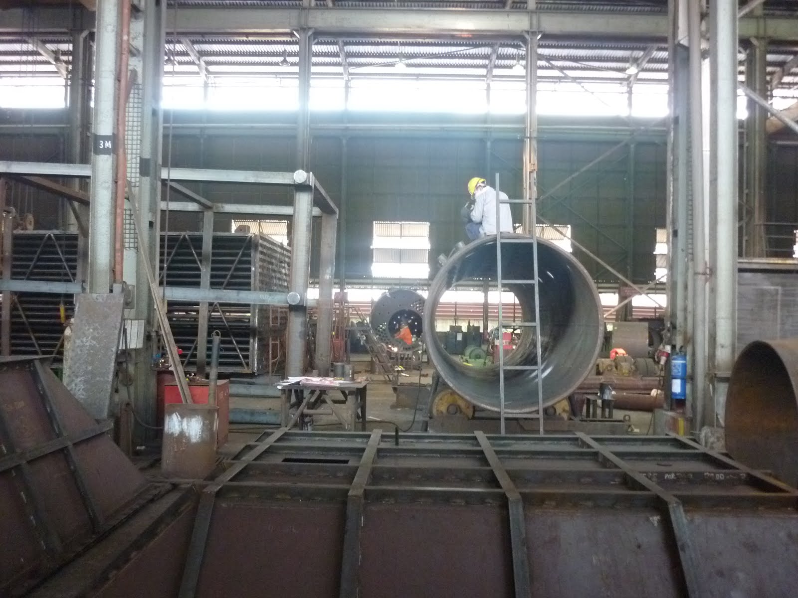 Chemical Engineering World: IEM Technical Visit to Mechmar Boiler