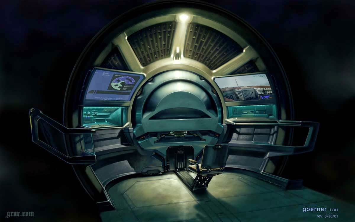 Creepy MINORITY REPORT Spider Robot Concept Designs by Mark Goerner ...