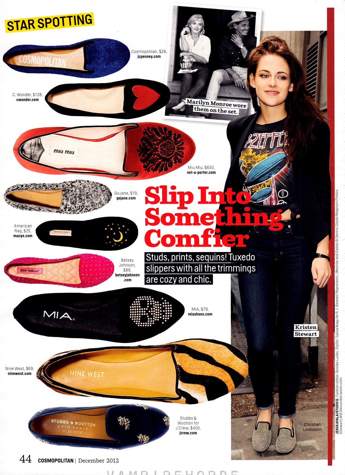 All About Robsten: Kristen sulla rivista Cosmopolitan US di dicembre-scan