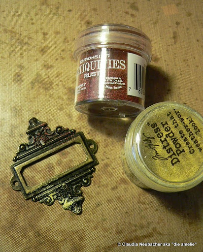 Von Pappe II: Tim Holtz Tin Tutorial