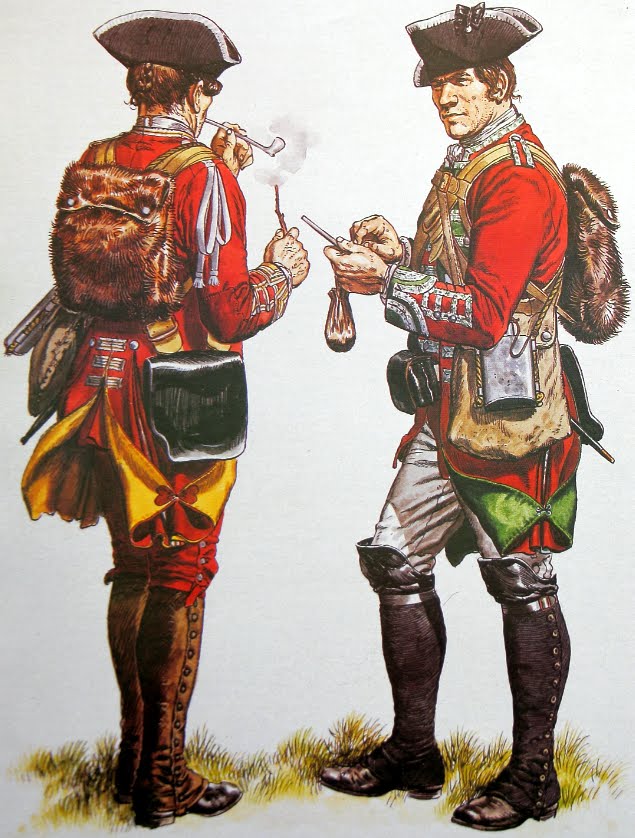 Flintlock and tomahawk: British Infantry Seven Years War