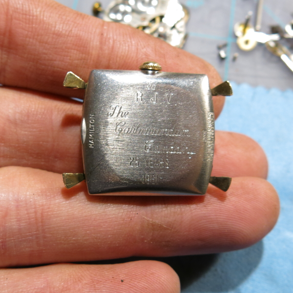 Vintage Hamilton Watch Restoration: 1955 Amherst - AGN dial