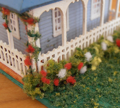 dolls houses and minis: How to Landscape a Miniature Scene