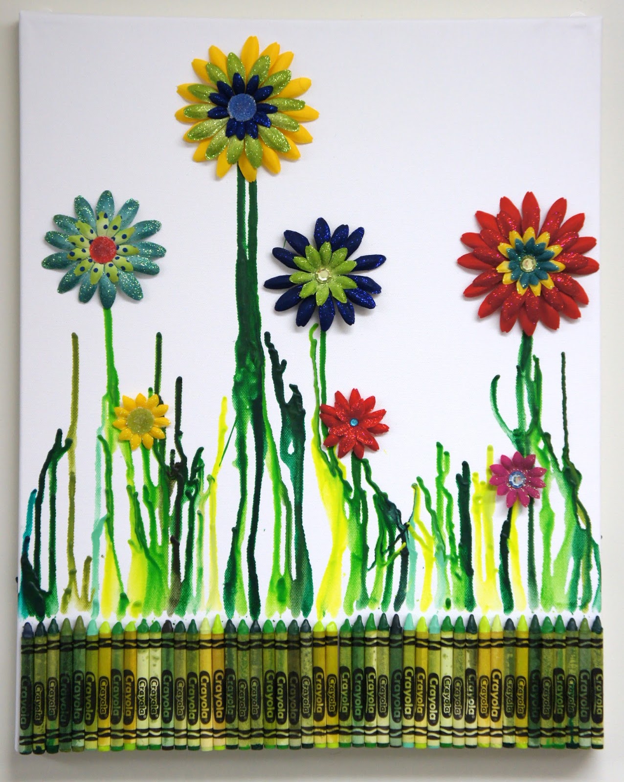Artsy Fartsy Annie Diy Melted Crayon Art