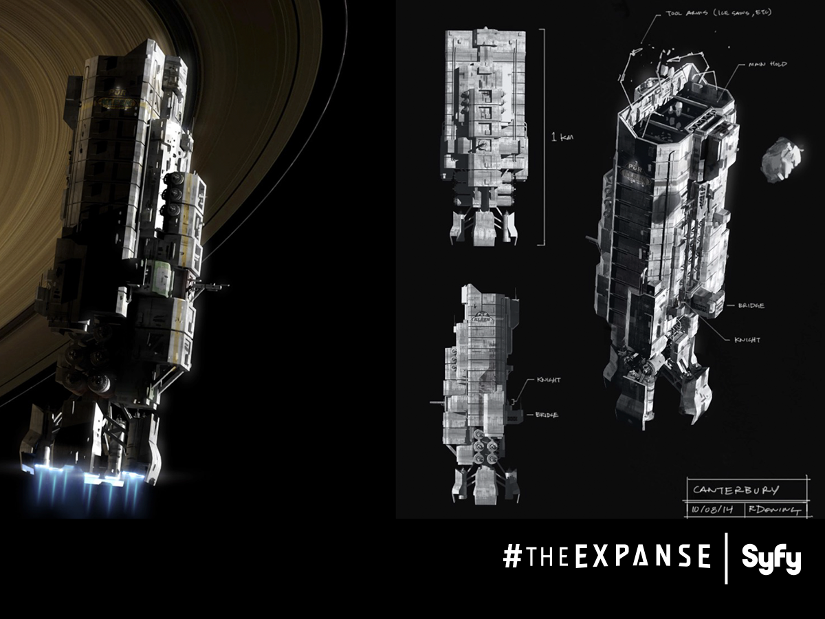 EXONAUTS!: GALLERY: Feast your eyes on the spaceships of THE EXPANSE
