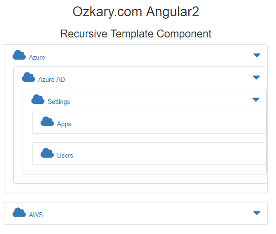 Angular Navigation Menu with Recursive Templates ~ Ozkary - Emerging ...
