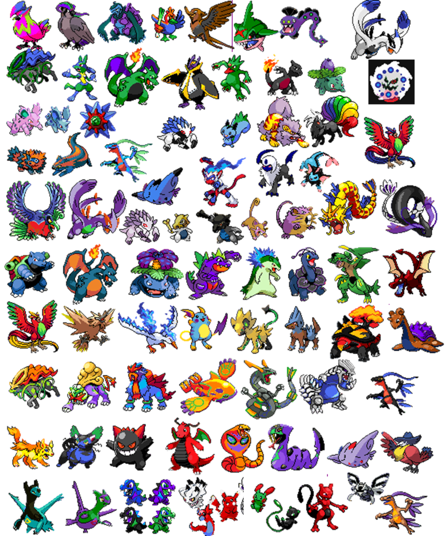 Celebrity Wallpapers and Pictures Pokemon Pictures: All Shiny Pokemon ...