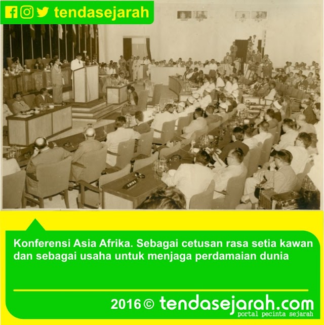 Sejarah Konferensi Asia Afrika, Bandung 1955