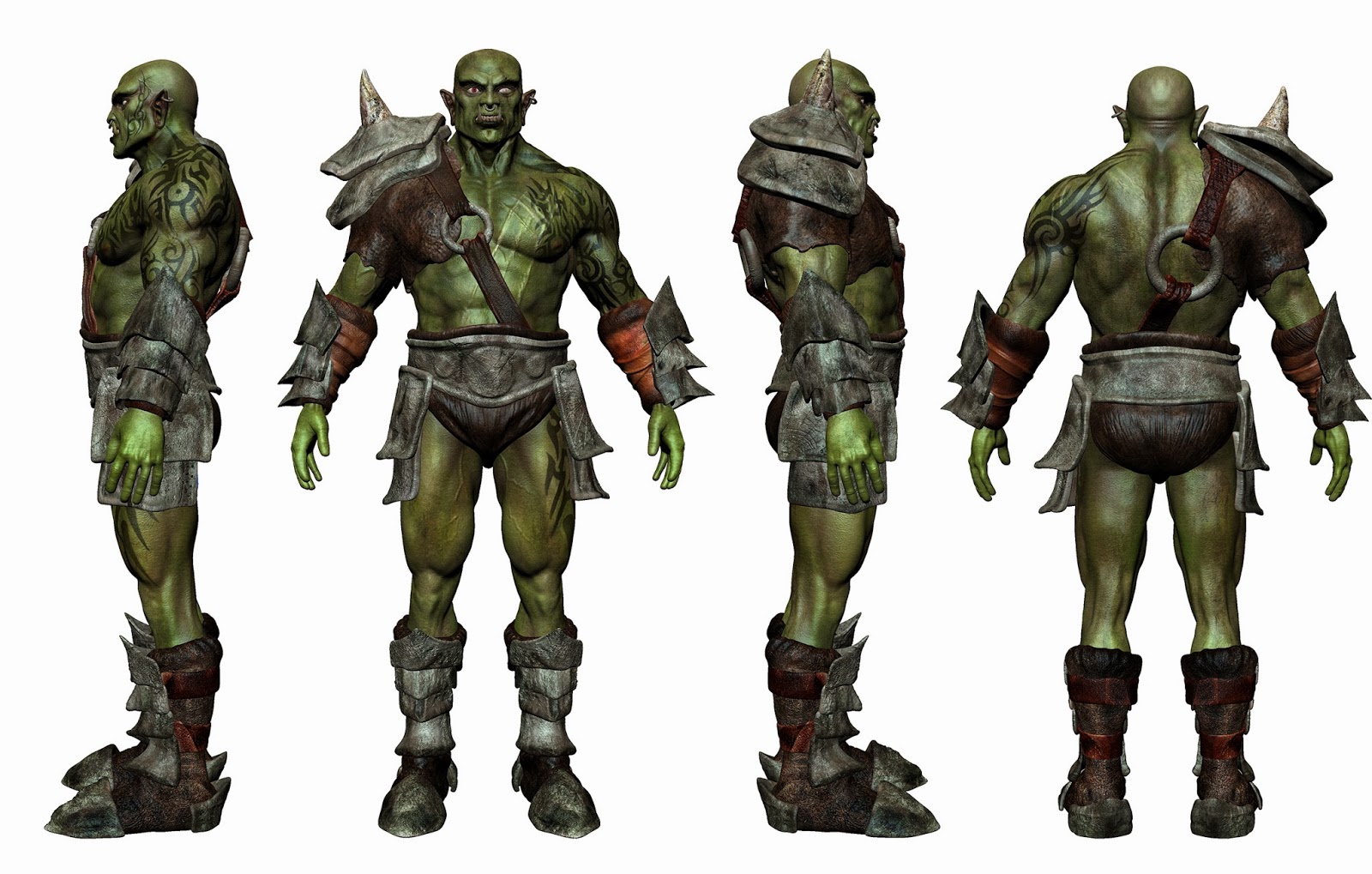 3D Unlimited: Orc 3D - Personagem High End apresentado no #AUBrasil 2013