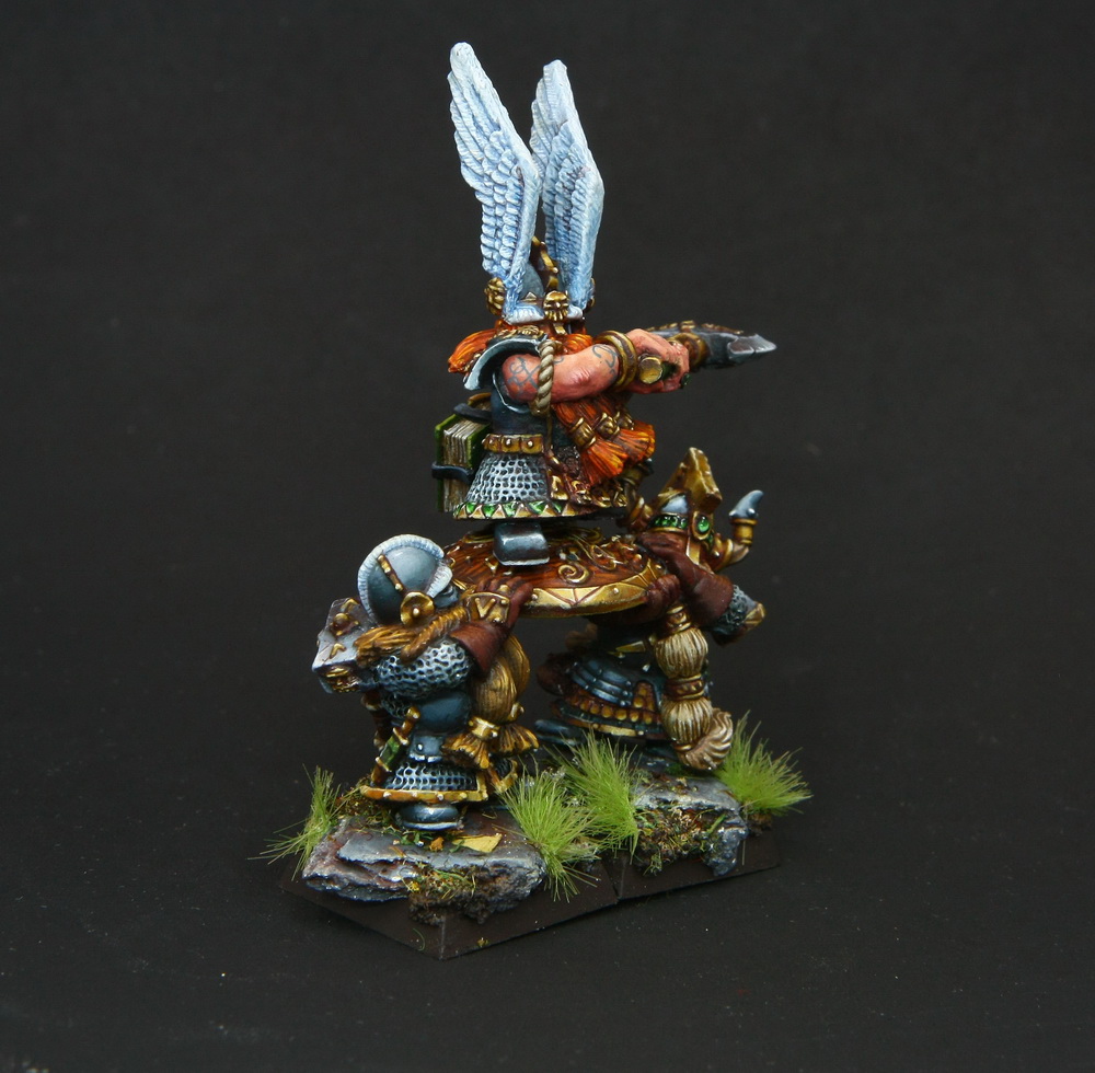 HopeRiver's Valley: Dwarf King Alrik and Shieldbearers