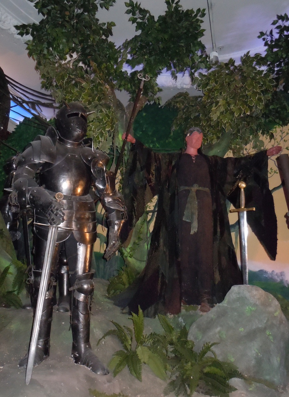 Original Terry English armour from Excalibur on display... | Hollywood ...