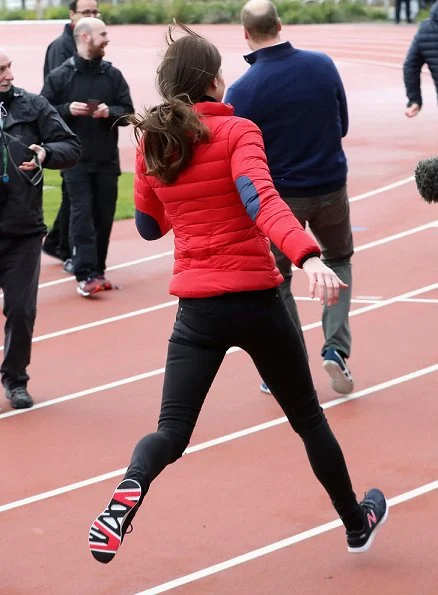 Prince William, Duchess Catherine and Harry visited London Marathon Day