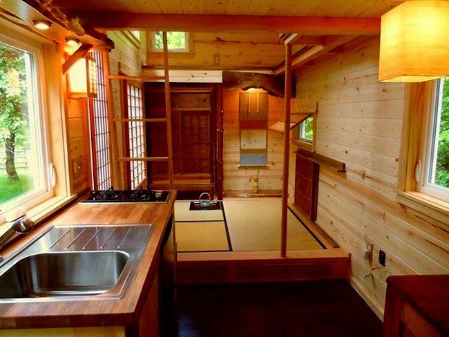 The Flying Tortoise: A Japanese Styled Tiny House On Wheels...